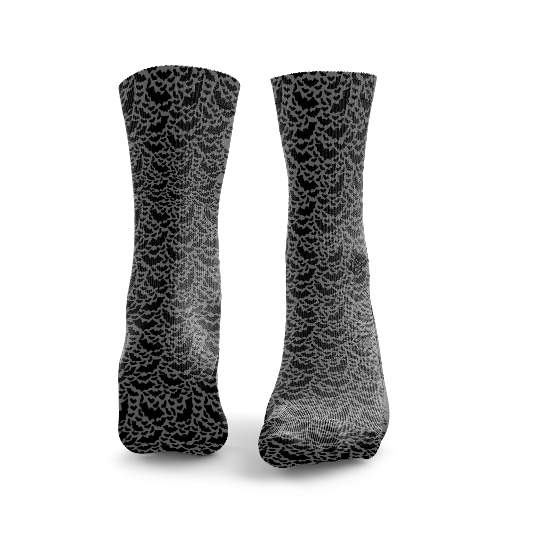 Crew - Bats - Socks - Womens: 4-7 UK / 6-9 US – HEXXEE