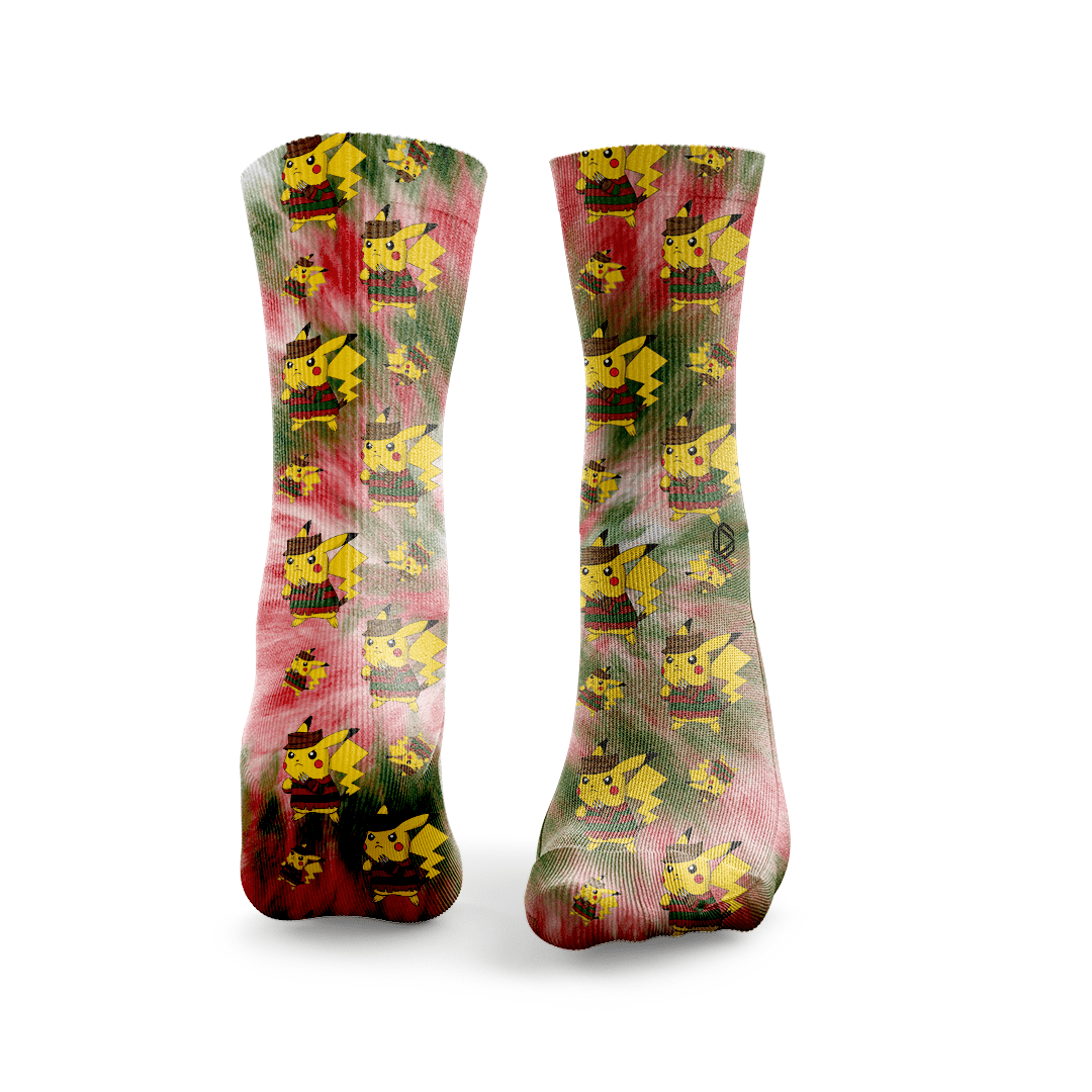 Lil Scribble X HEXXEE - Freddy Chu - Socks - Womens: 4-7 UK / 6-9 US