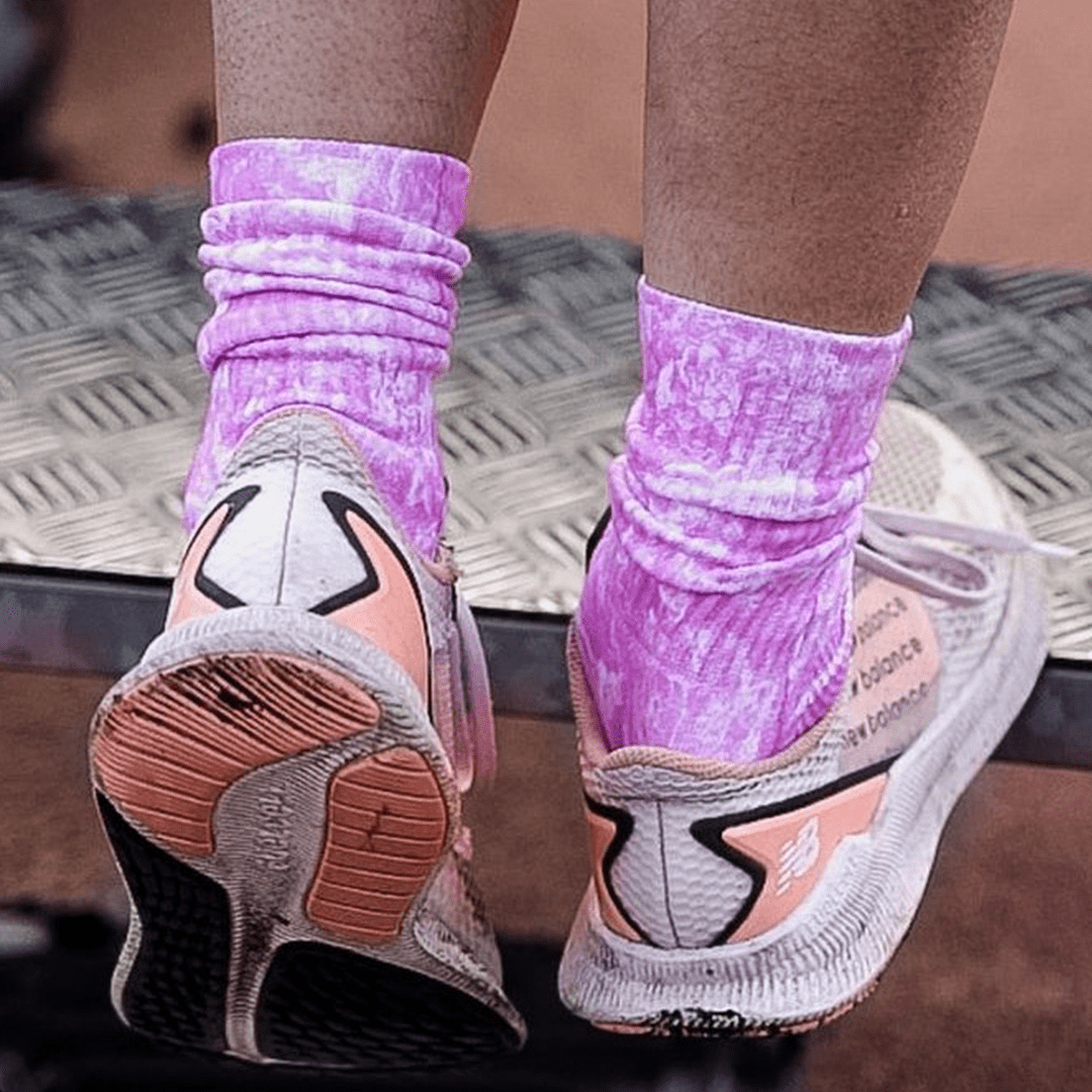 Crew - Haze - Socks - Pink – HEXXEE